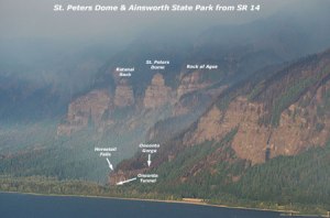 First Look at the Gorge Fire | WyEast Blog