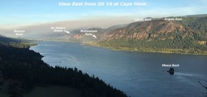 First Look at the Gorge Fire | WyEast Blog